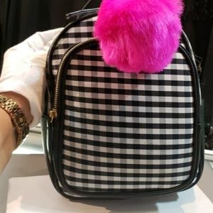 Bags | Plaid Mini Backpack Nwt | Poshmark
